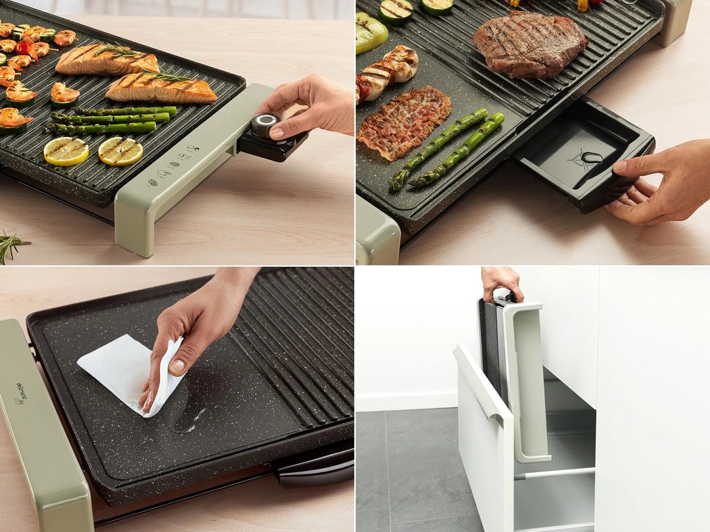 Delimano Stolní elektrický gril Joy 2300W