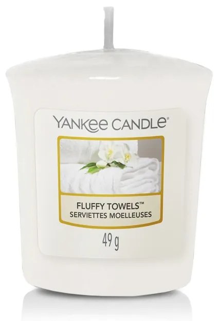 Yankee Candle Vonná Svíčka Votivní Fluffy Towels, 49 g