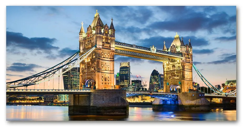 Wallmuralia Foto obraz akryl do obýváku Tower bridge Londýn 120x60 cm