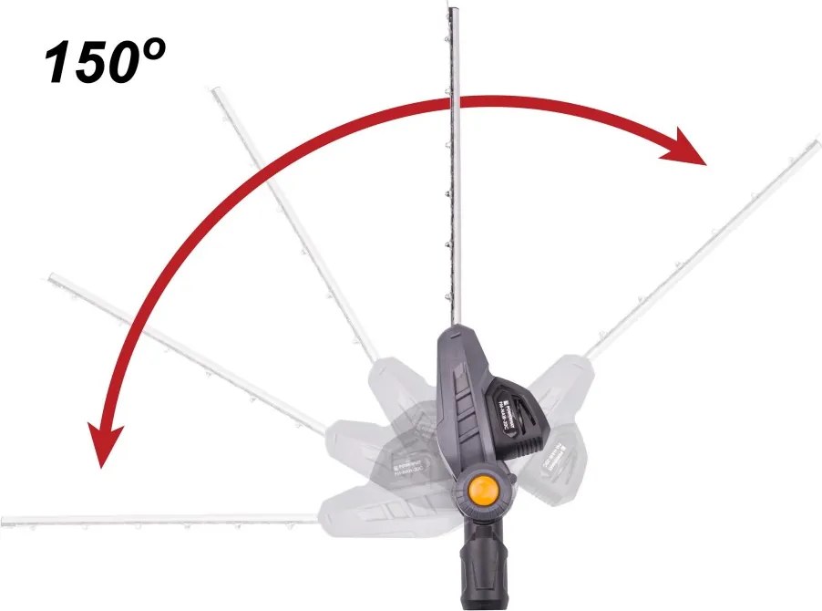 Aku teleskopické nůžky na živý plot 20V | PM-NAW-20C 41 cm