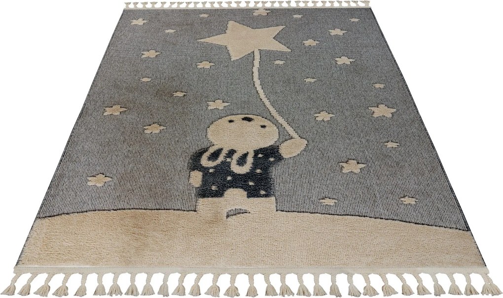 Obsession, Dětský kusový koberec My Fano 393 Rast, 120x170, šedá, dětský pokoj