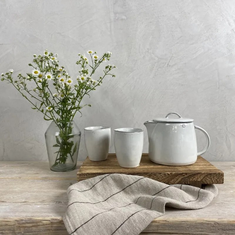 Čajová konvice Broste NORDIC SAND 1l písková