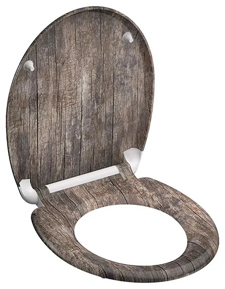 Eisl Sanitär WC prkénko Duroplast Soft Close Old Wood 82368 - wc_eis_82368