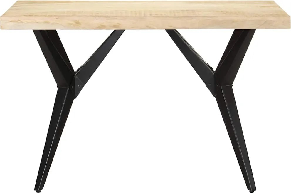 Jídelní stůl 120 x 60 x 76 cm masivní mangovníkové dřevo 323560