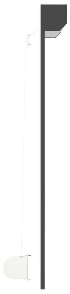 vidaXL Předokenní roleta hliníková 160 x 150 cm antracitová