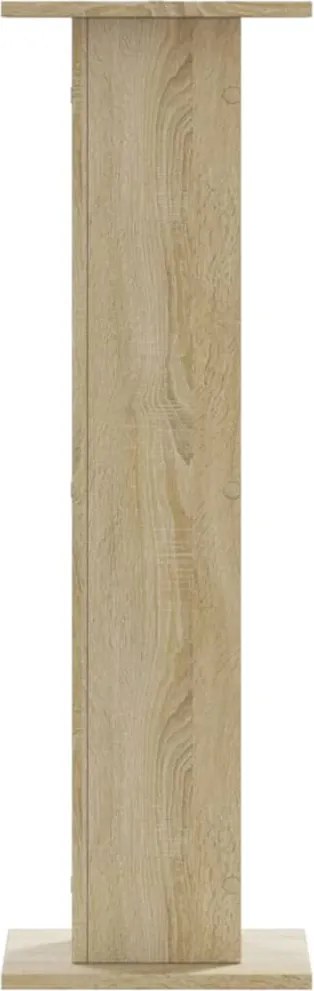 Stojany na rostliny 2 ks dub sonoma 30 x 30 x 95 cm kompozit 3307875