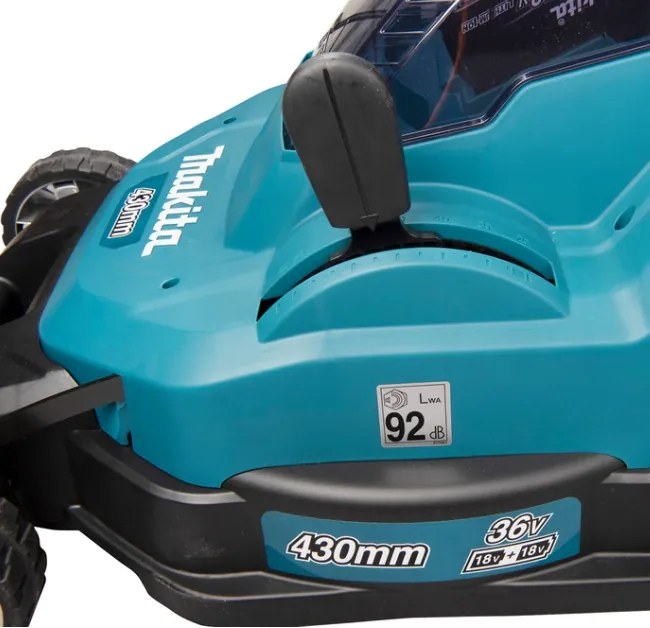 Makita DLM432PT2 aku sekačka 430mm Li-ion LXT 2x18V/5,0Ah