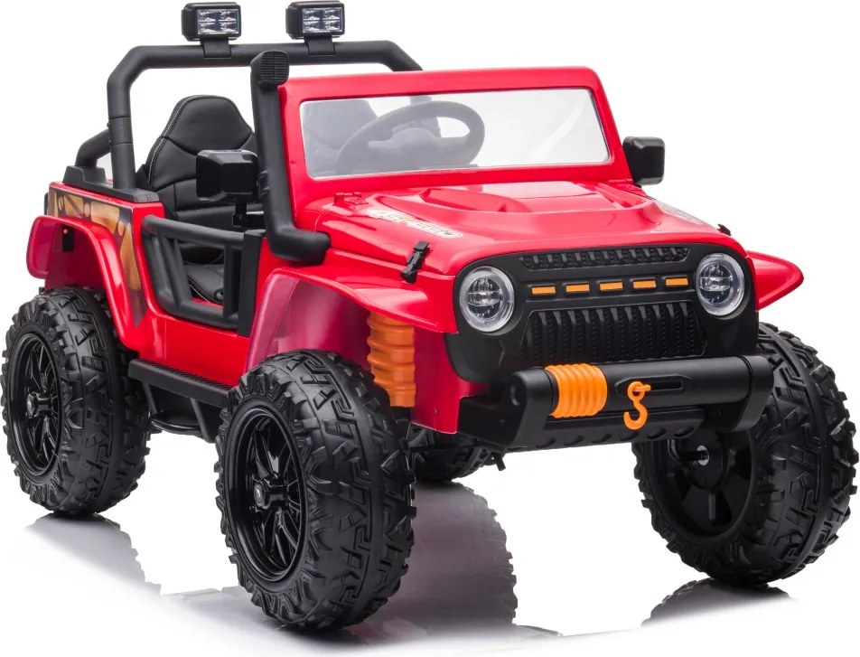 Ramiz Auto Jeep Monster červené