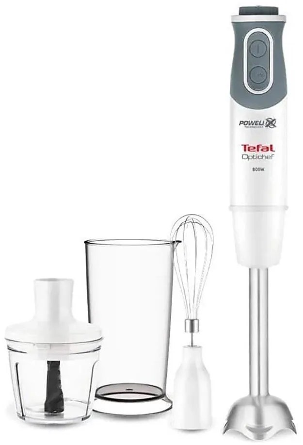 Tefal - Tyčový mixér OPTICHEF 800W/230V bílá