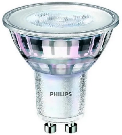 LED žárovka GU10 Philips CP 4W (50W) teplá bílá (3000K) stmívatelná, reflektor 36°