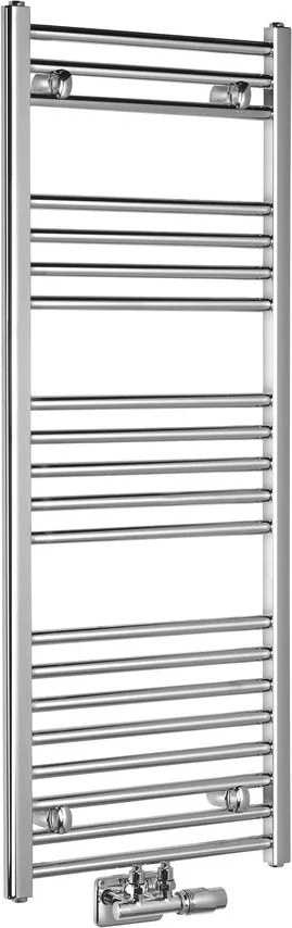 Aqualine Aqualine, ALYA topné těleso rovné 400x1188mm, středové připojení, chrom, LLS308