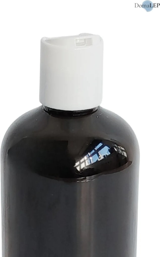 Dávkovač na mýdlo 300 ml černý s bílým DISC TOP BELA