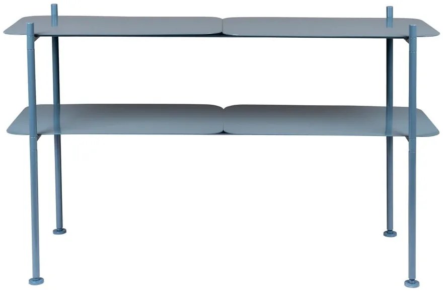 Světle modrý kovový regál 100x62 cm River – Zuiver
