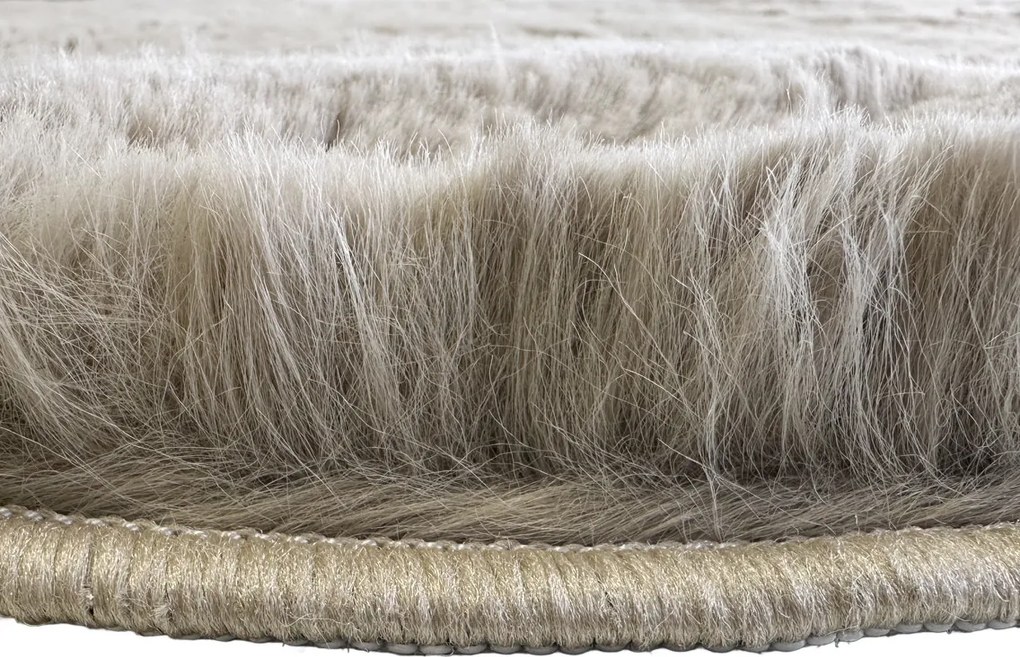 BE Koberec Puffy PUFFY 060 BEIGE - béžový obdélníkový Rozměr: 40x60 cm