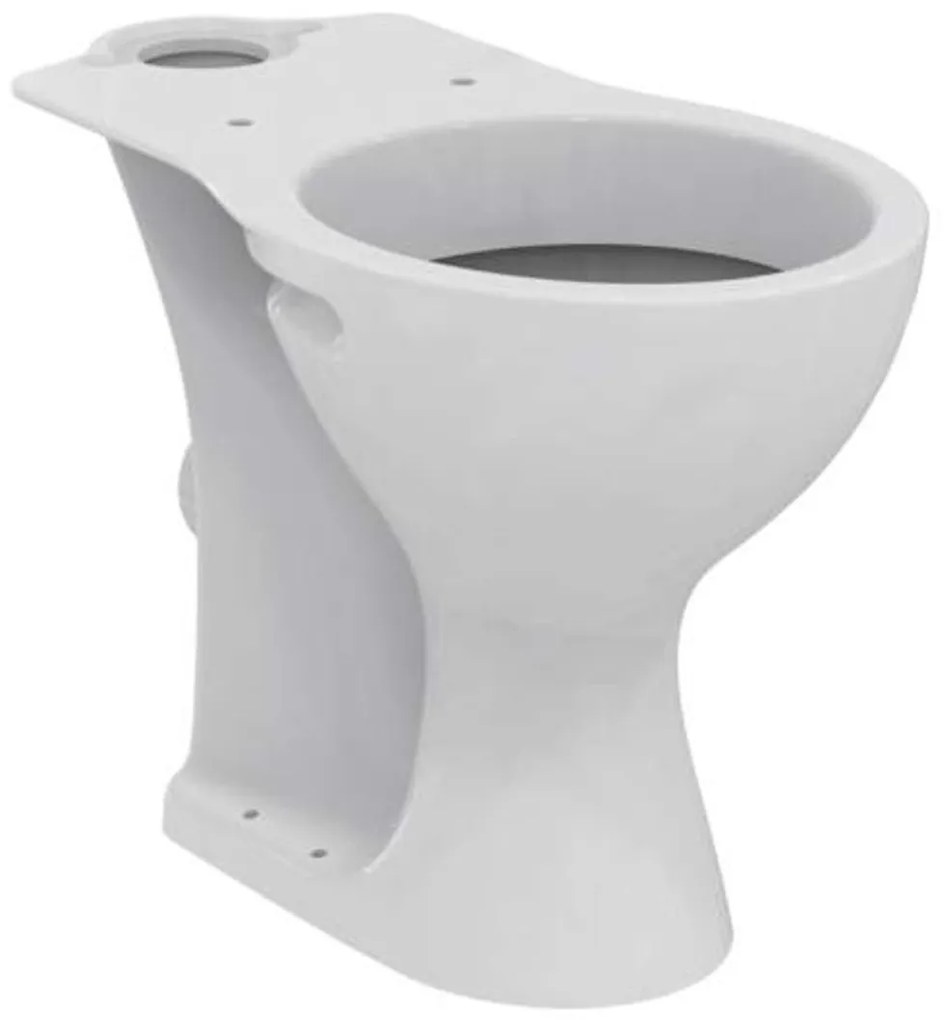 Ideal Standard Contour 21 - WC kombi mísa, bezbariérová, 36x45x66 cm, zadní odpad, bílá E883201