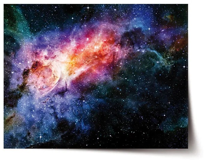 Plakát SABLO - Vesmírná záře 120x80 cm