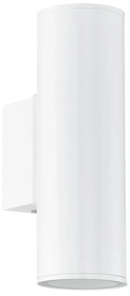 Venkovní moderní nástěnné LED světlo RIGA, bílé, 20cm Eglo RIGA 94101