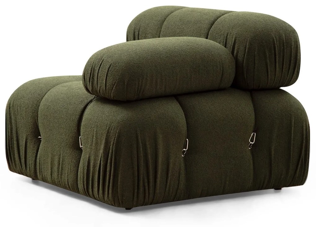 Atelier del Sofa 1-místná pohovka - křeslo Bubble 1R - Green, Zelená