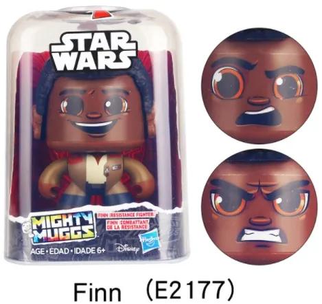 Vtipné filmové postavičky měnící obličej, 11 cm Varianta: Finn, StarWars, s krabicí