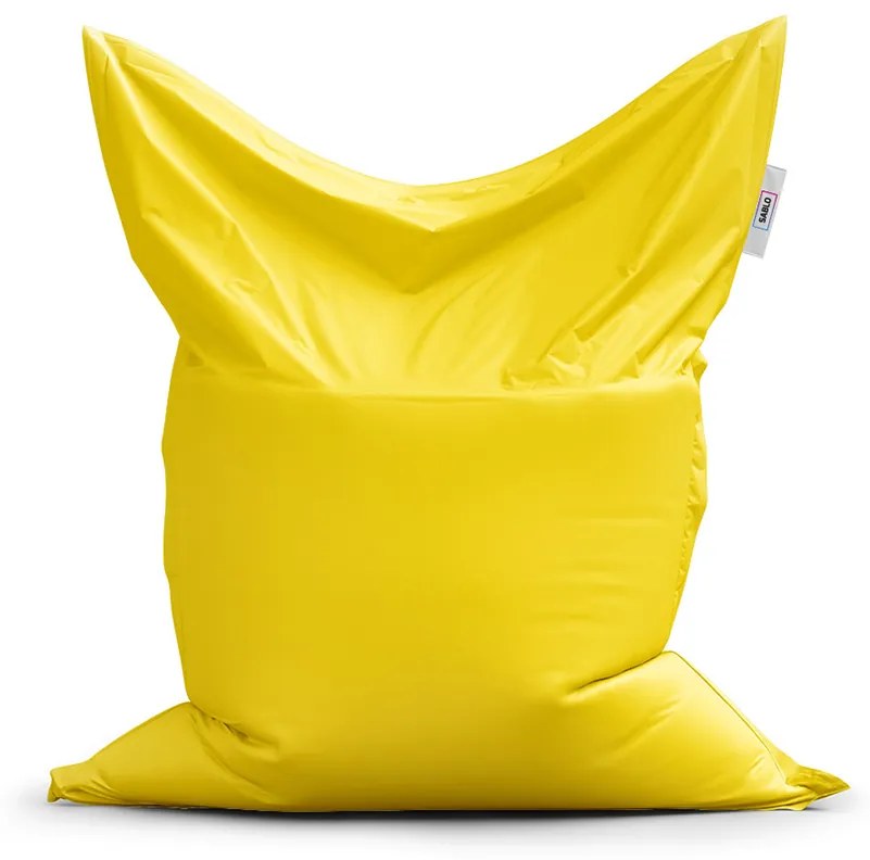 Sedací vak SABLIO - Žlutá 150x100 cm