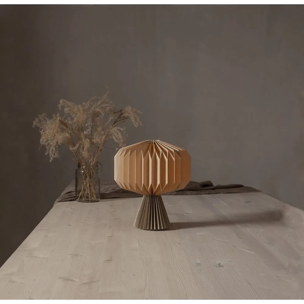 Světle hnědé papírové stínidlo ø 30 cm Honeycomb – Star Trading