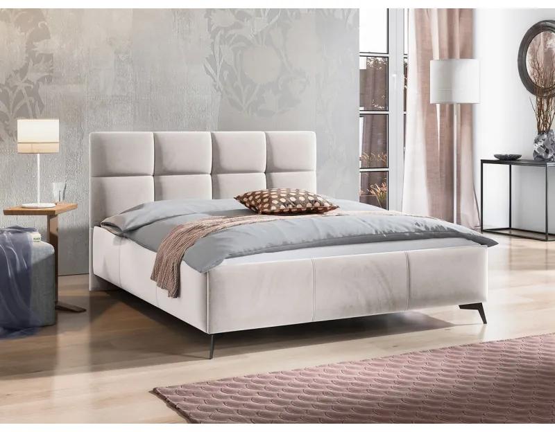 Čalouněná postel s úložným prostorem Widans, Rozměr postele: 160x200, Potah: Fresh 11