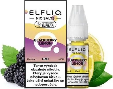 Elfliq Salt Ostružina s citronem 10ml (20mg)