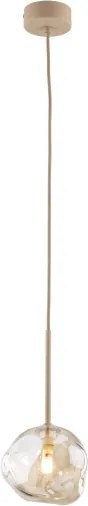 Brilagi - Lustr na lanku VULCANO 1xG9/8W/230V pr. 15 cm béžová/kouřová béžová