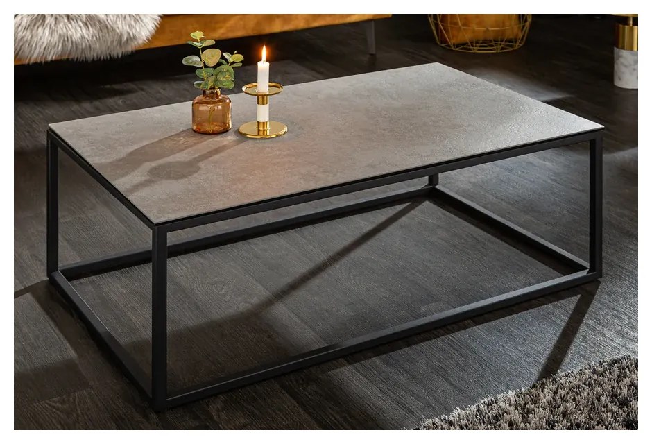 Massive home | Konferenční stolek SYMBIOSE BETON 100 CM keramika