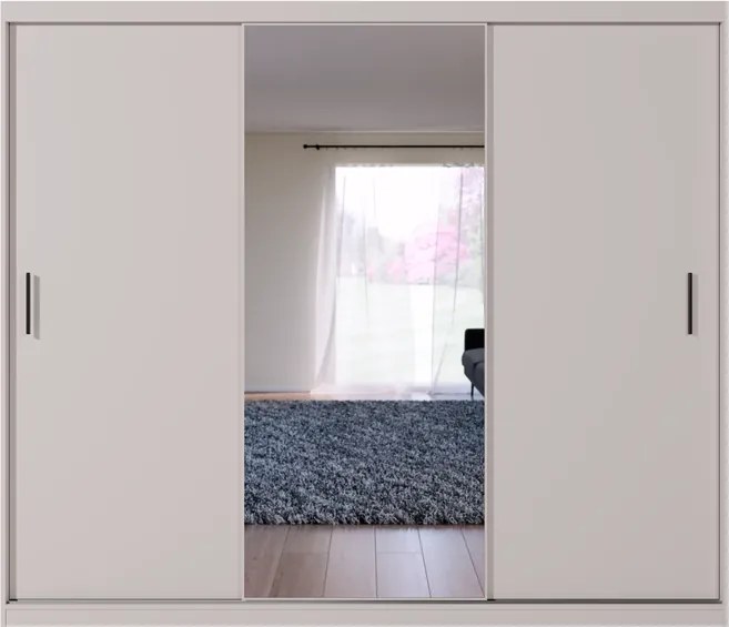 GiB Meble Šatní skříň BREGI SZ250 Barva: bílá