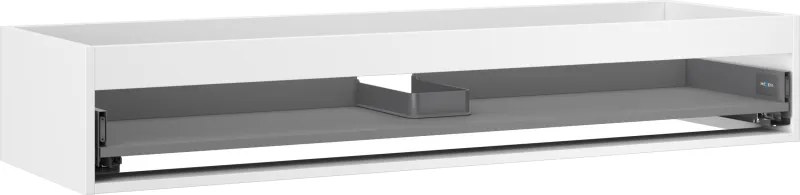 Mexen Box-A, závěsná skříňka, 140 cm, 1 zásuvka, bílá matná, 91AX0-1400-235-1-01