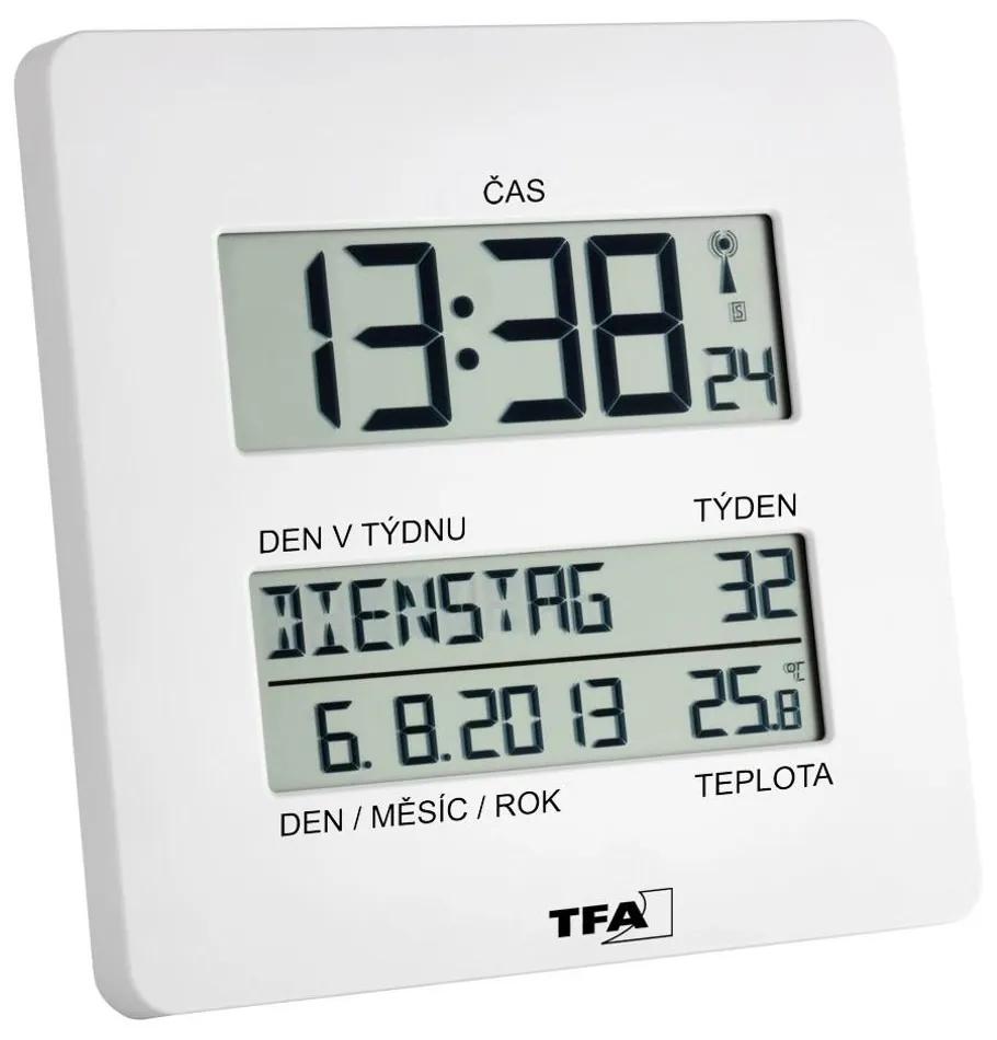 TFA 60.4509.02 - Nástěnné hodiny řízené rádiovým signálem DCF