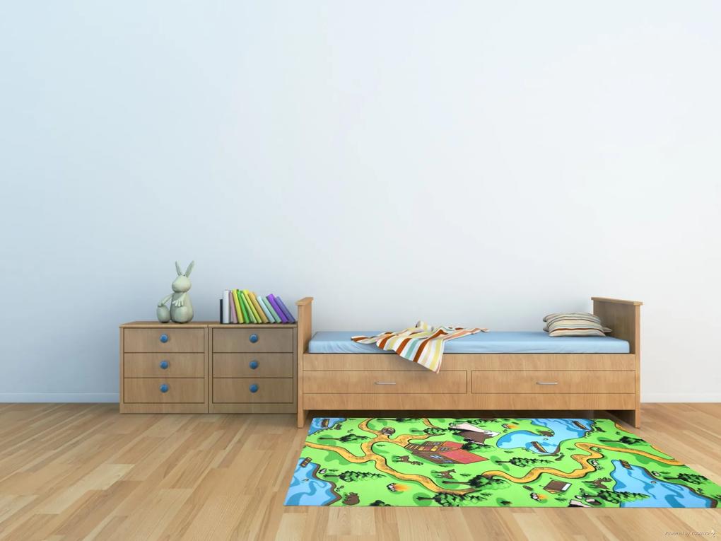 Ideal Dětský kusový koberec Aljaška Silk 5208 - 95x200 cm