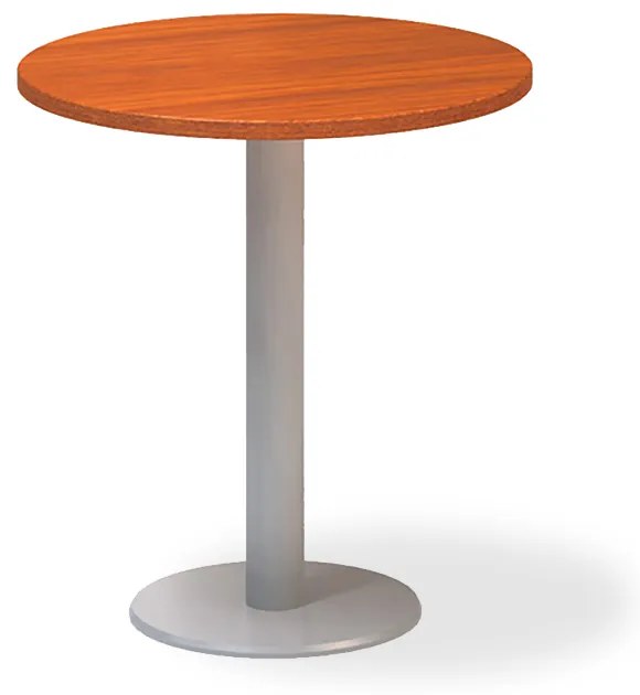 Jednací stůl ProOffice, průměr 70 cm, třešeň