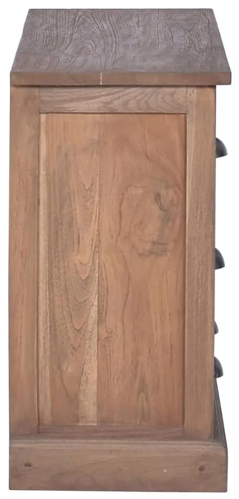 Příborník 90 x 30 x 58 cm masivní teakové dřevo,  288291