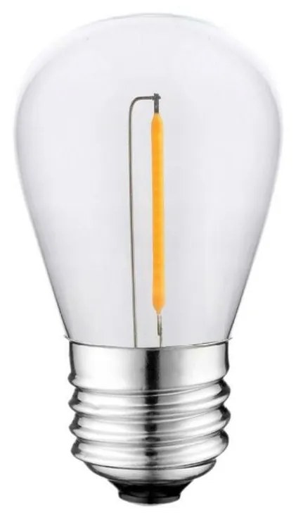 DekorStyle Žárovka LED 1W E27 - teplá