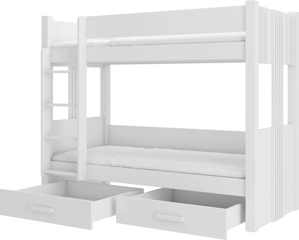 ADRK Furniture Patrová dvoulůžková postel ARTA 200x90 CH-ARTA-W-200