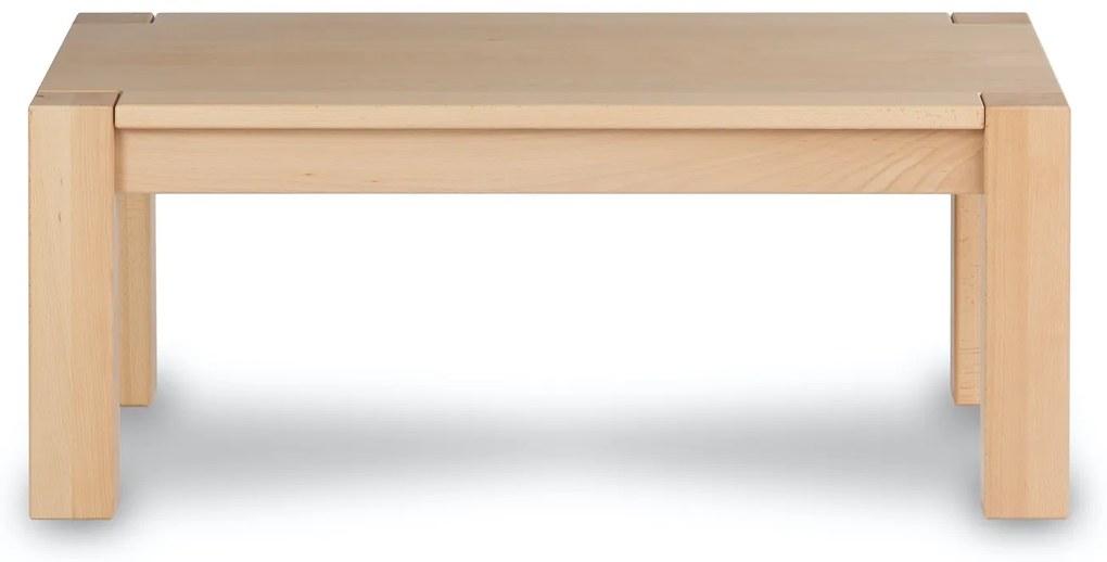 Wooded Konferenční stolek Denver Standard z masivu BUK Výška stolku: 53 cm