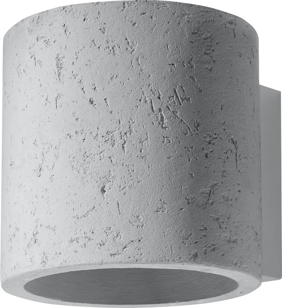 Sollux Lighting Nástěnné svítidlo ORBIS beton
