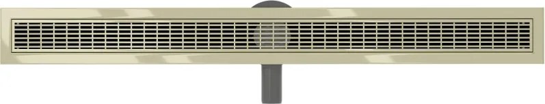 Mexen Flat 360° M33 otočný lineární odtok 80 cm, zlatý - 1533080-40
