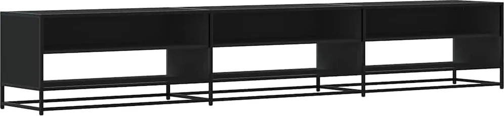 TV skříňka černá 270 x 40 x 46 cm kompozitní dřevo 3300810