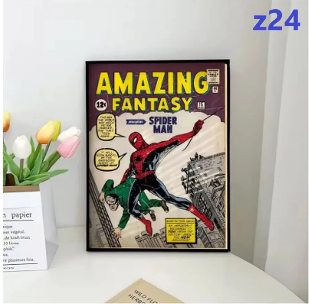 Stylový plakát "Spiderman" - 25 motivů/5 velikostí Motiv: z24, Velikost: 40x60 cm