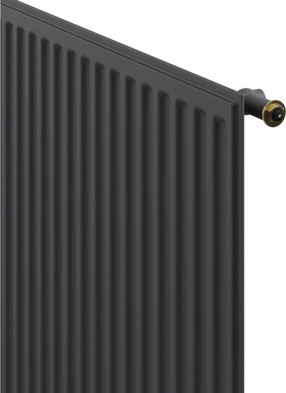 Mexen CVH10 Hygienický deskový radiátor 500 x 1000 mm, spodní připojení, 530 W, antracit - W610H-050-100-66