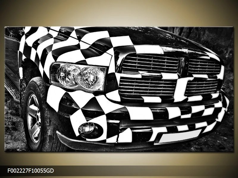 Obraz černobílého auta (), 40 dalších rozměrů