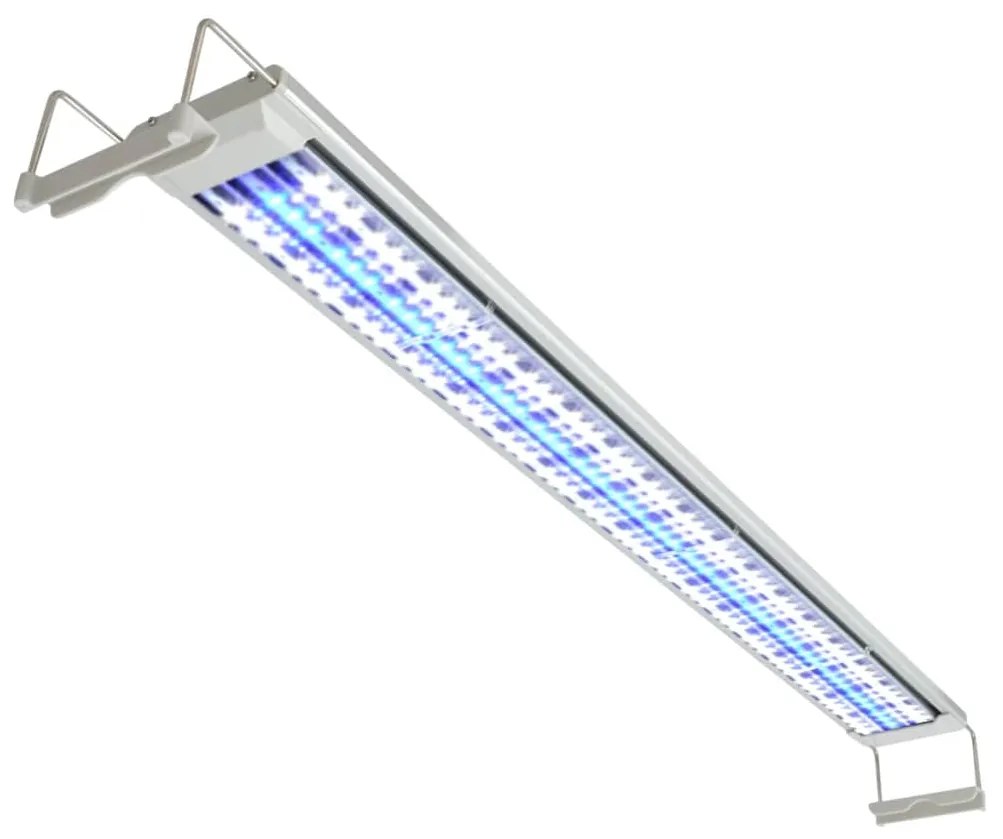 42466 vidaXL LED akvarijní svítidlo 120–130 cm hliník IP67