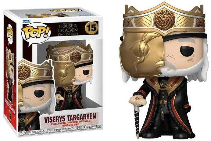 Funko pop tv: hotd s2- masked viserys w/ch