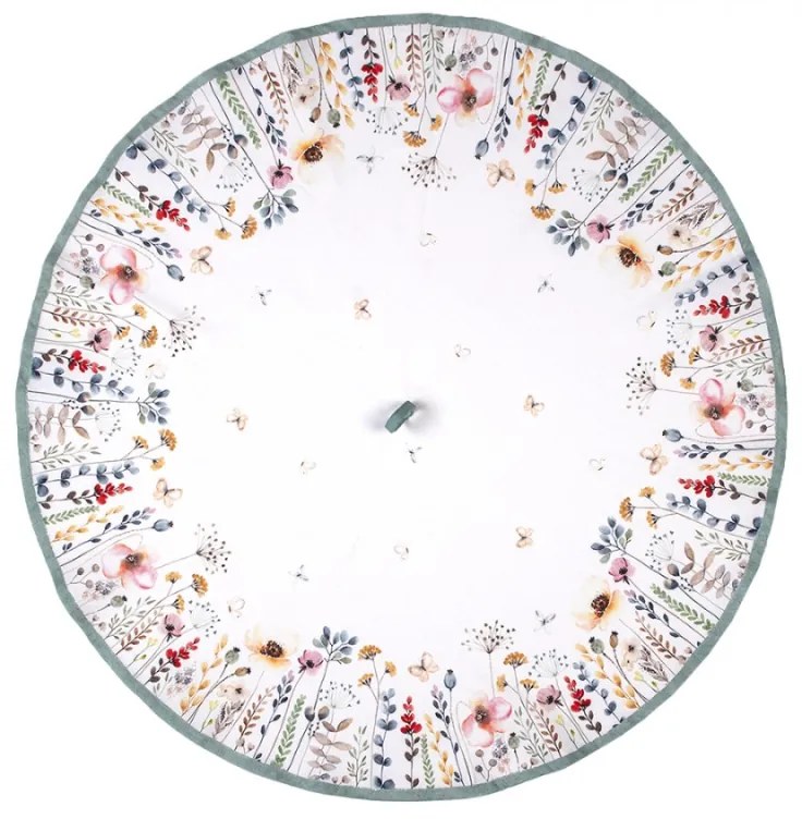 Kulatá utěrka na nádobí Flowerbomb – 80 cm