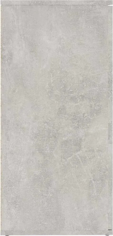 Příborník betonově šedý 160 x 36 x 75 cm kompozitní dřevo 3074931