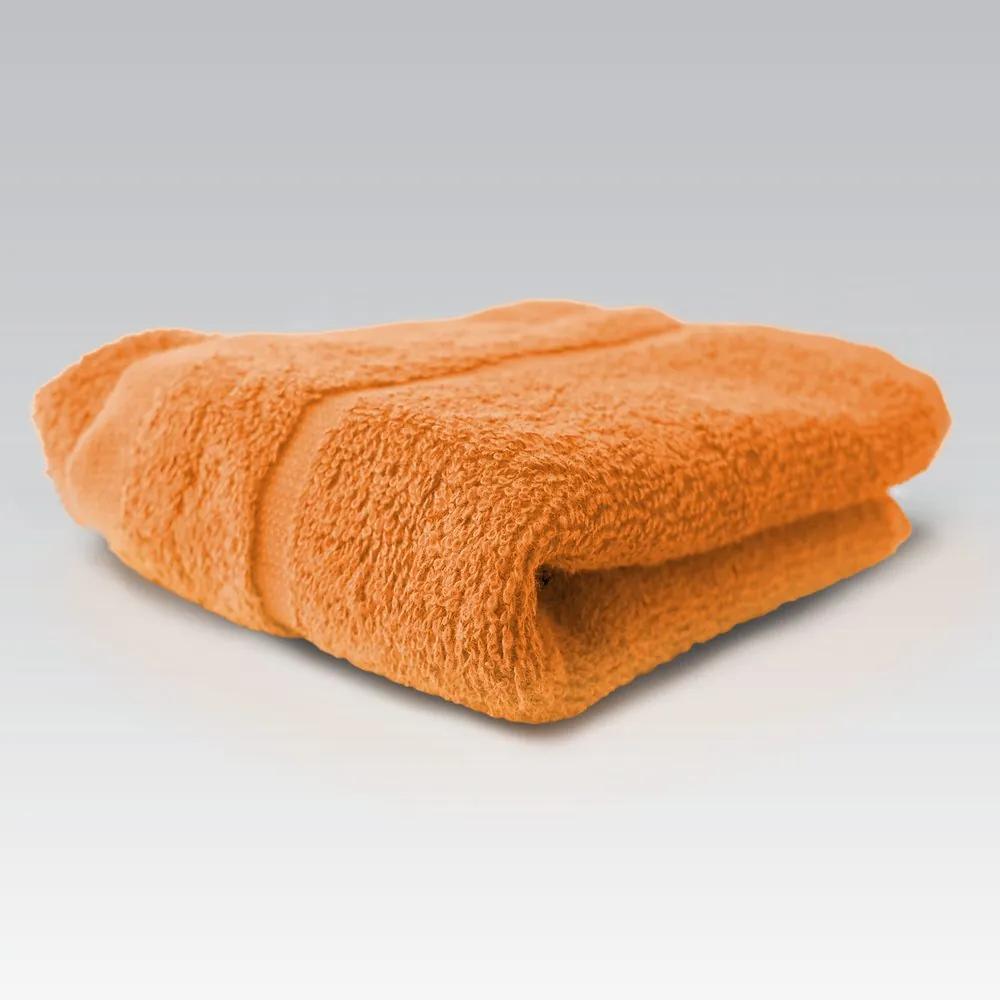 Dobrý Textil Malý ručník Economy 30x50 - Oranžová
