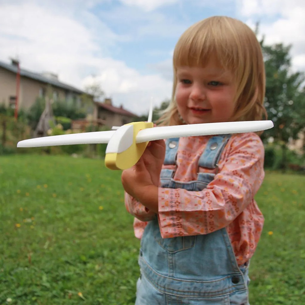 Vylen VYLEN Chytré házecí letadlo FLY-POP Červená